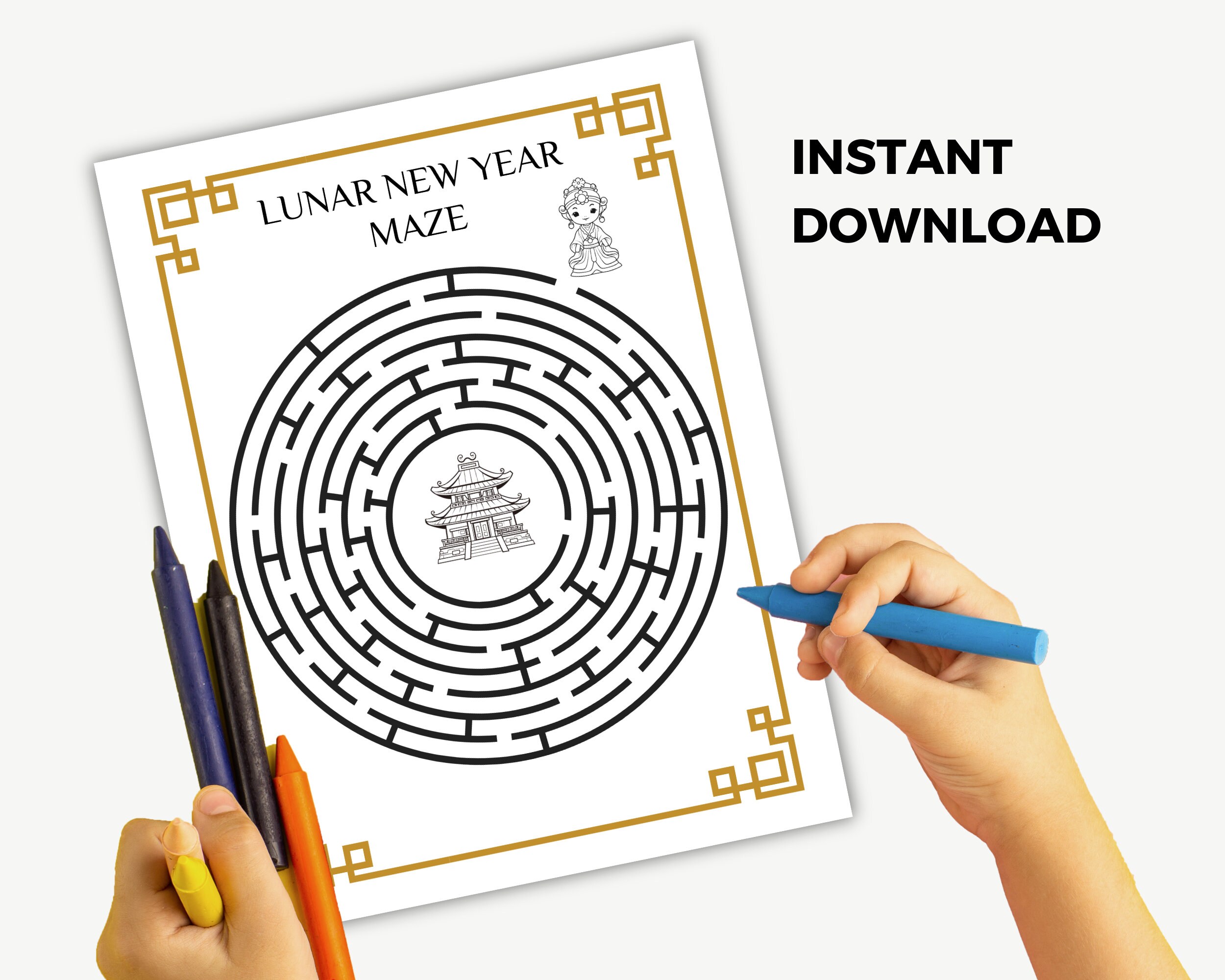 Lunar New Year Games Chinese New Year Activities Lunar New Year - Etsy