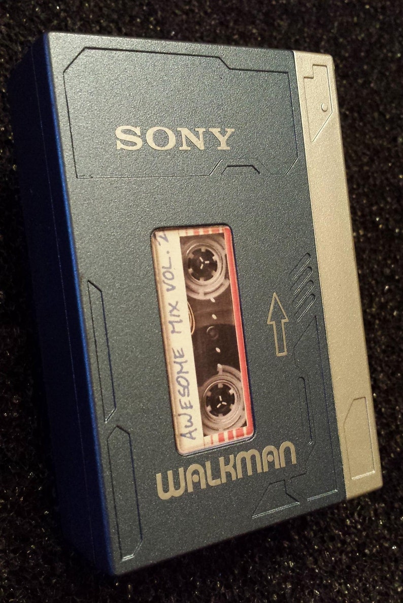Guardians of the Galaxy Star-lord Walkman Awesome Mix Vol. 2 - Etsy