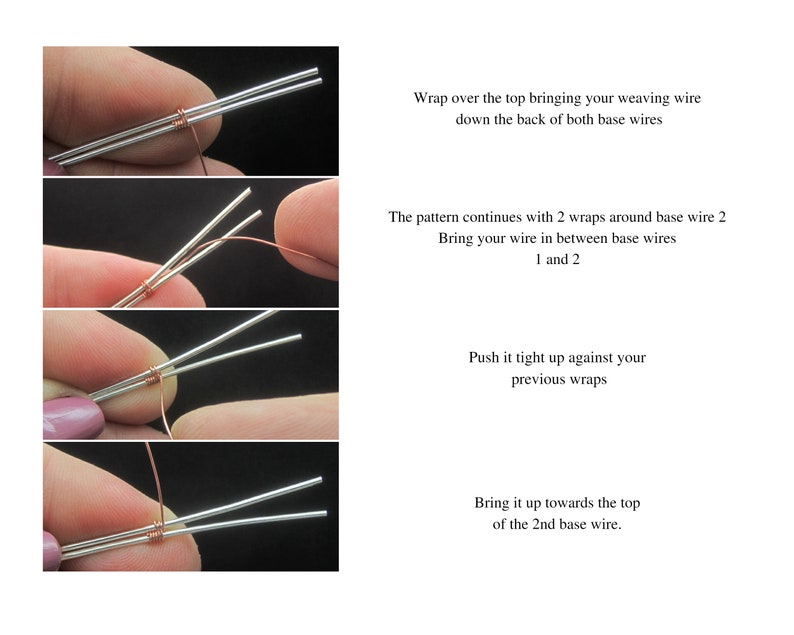 Wire Wrapping Tutorial for Beginners Learn to Wire Weave - Etsy