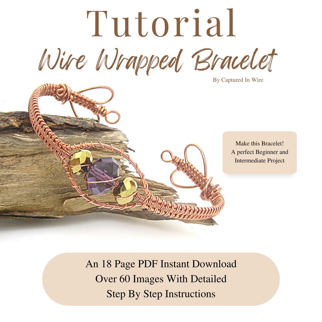 Wire Wrapping Jewellery Tutorial for Beginners, Step by Step Guide, How ...