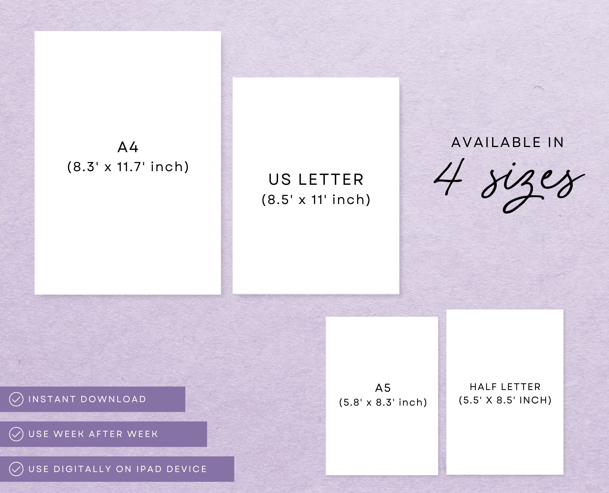 Quarterly Planner Printable Inserts To-do List Yearly - Etsy