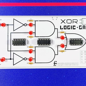 Logic Gates Learning Kit #3 - XOR - Etsy