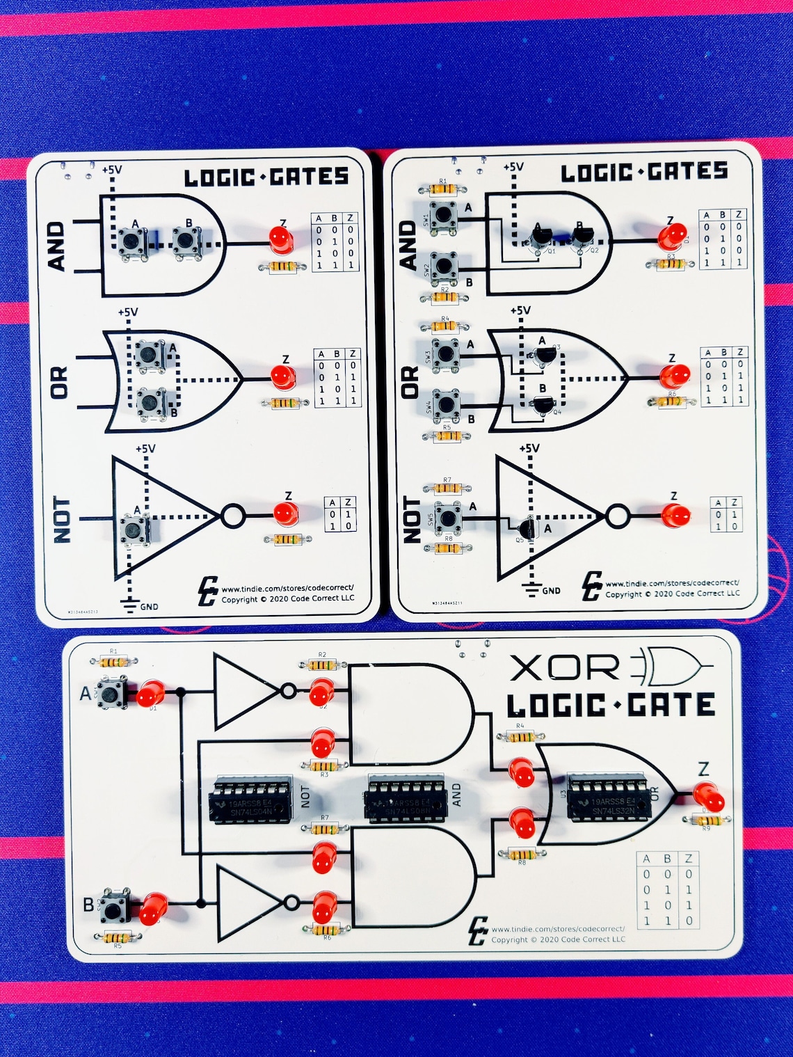 Logic Gates Learning Bundle (#1-3) - Etsy