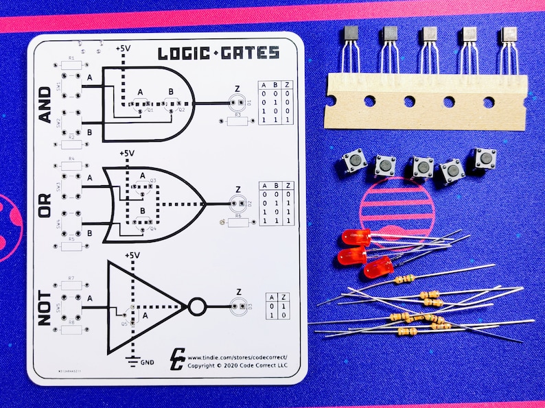 Logic Gates Learning Bundle (#1-3) - Etsy
