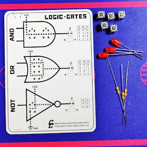 Logic Gates Learning Kit #1 - Switches - Etsy