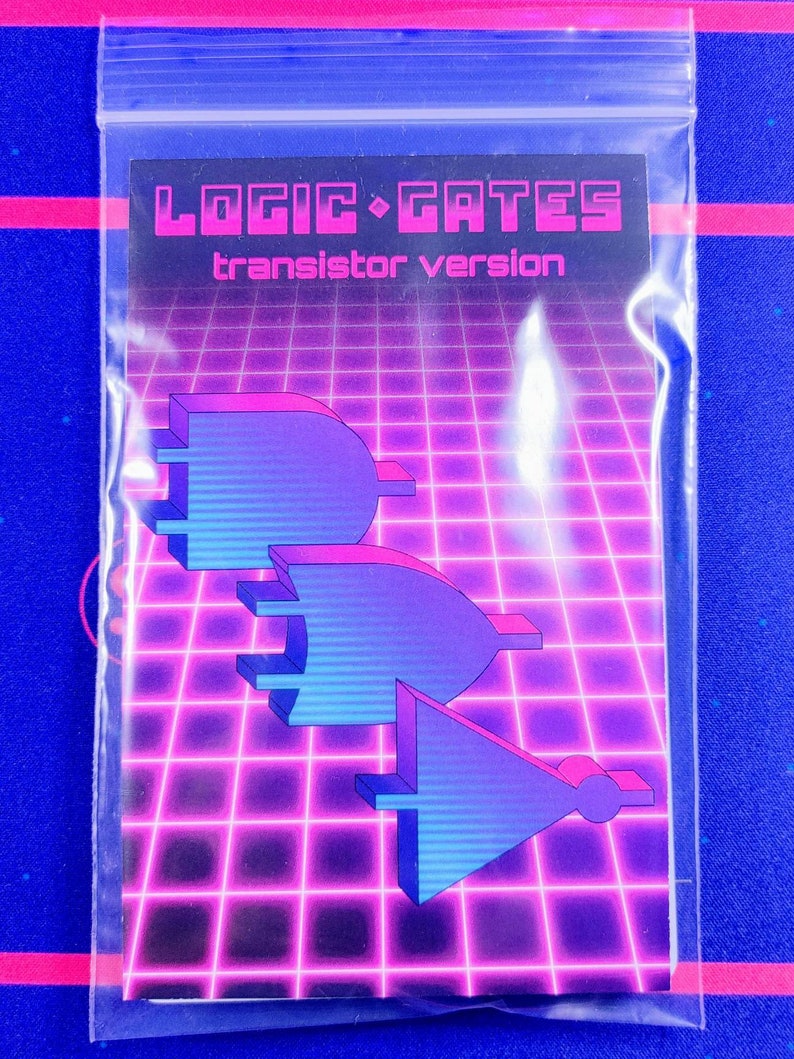 Logic Gates Learning Kit #2 - Transistors - Etsy