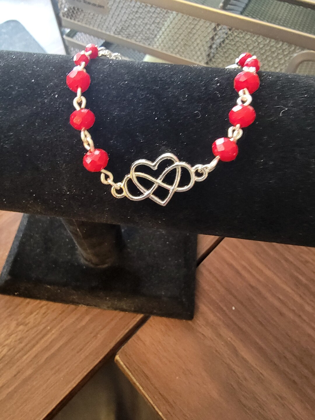 Polyamory 5 Inch Bracelet With Red Colored Beads - Etsy