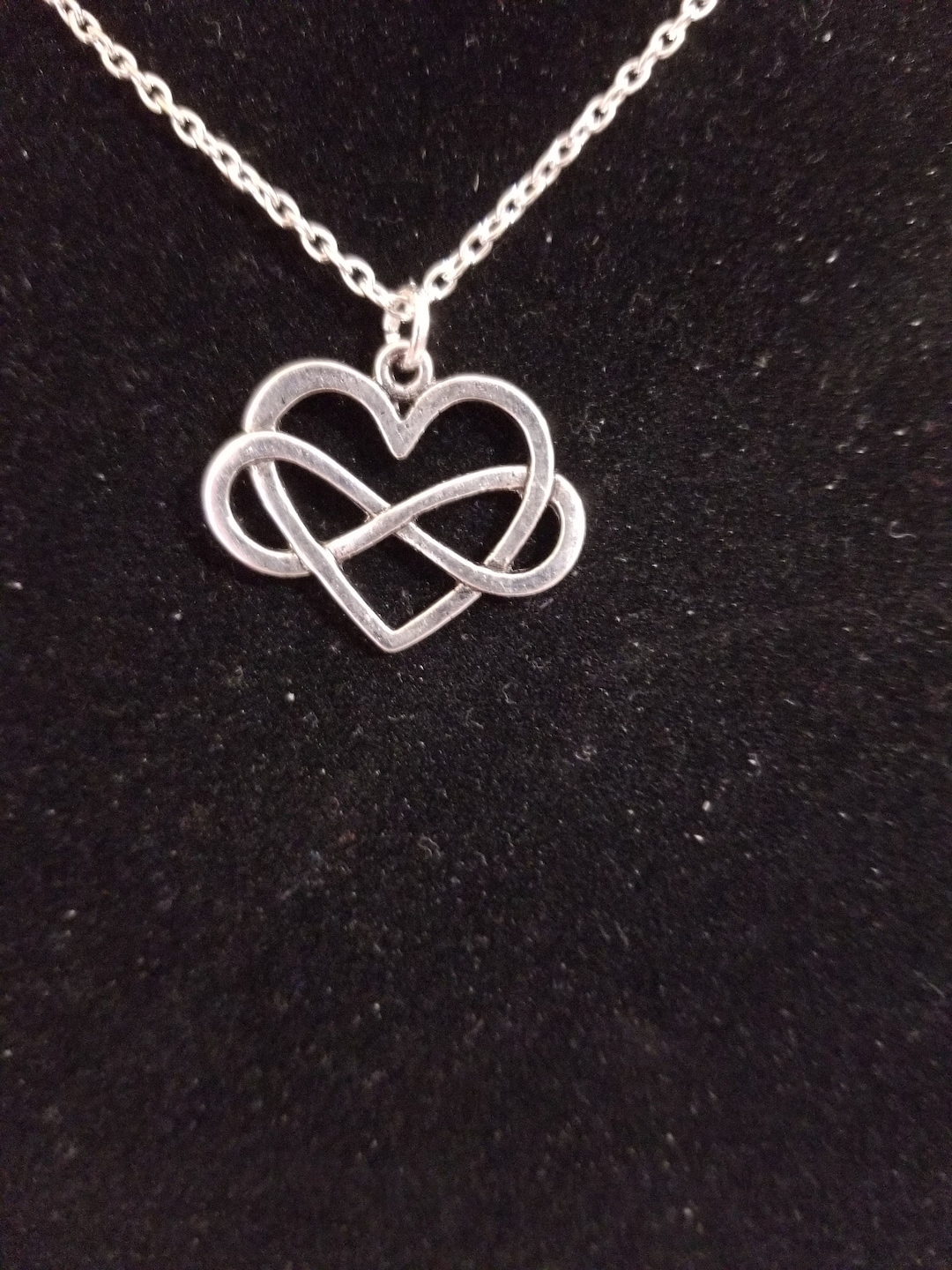 Pewter Polyamory Pendant Necklace - Etsy