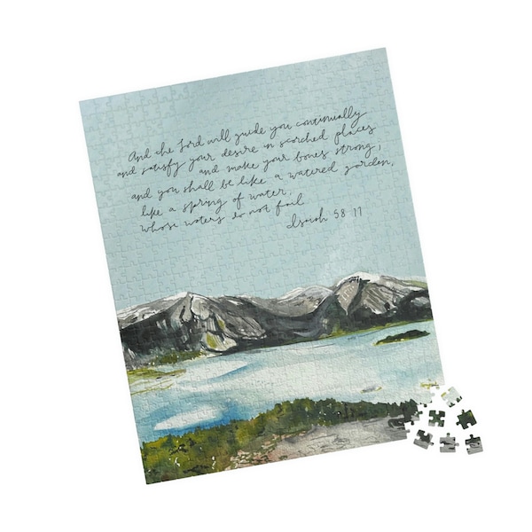 Bible Verse Jigsaw Puzzles - Etsy