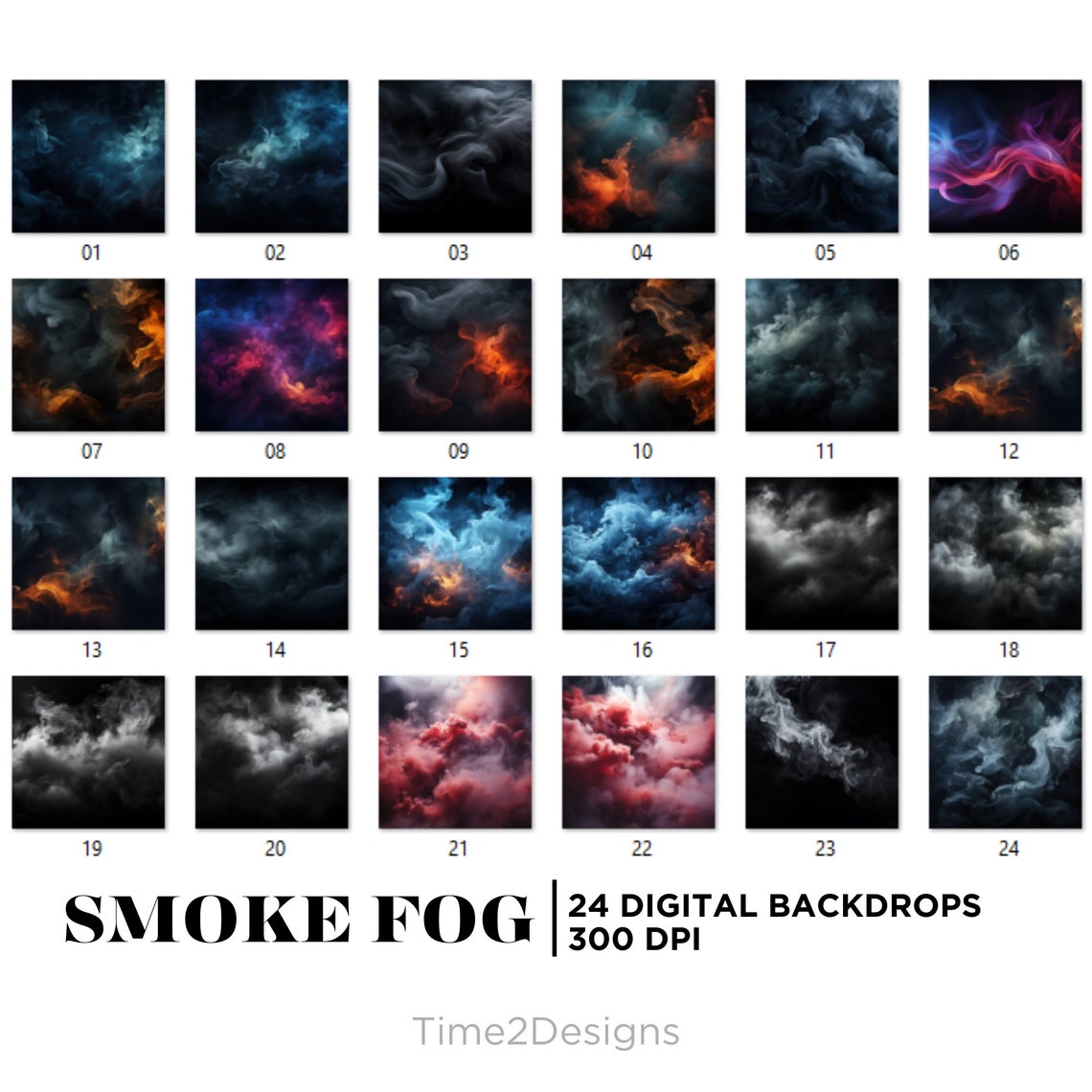 Smoke Fog Digital Photography Backdrop Smoke Effects Fog Background ...