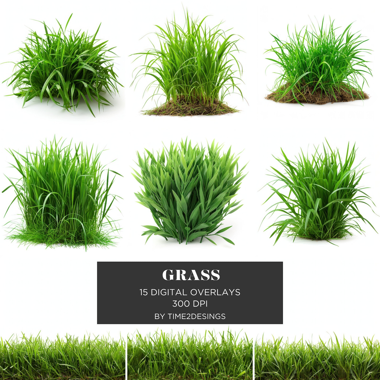 Grass Overlays Transparent Background Real Grass Overlays Photoshop ...