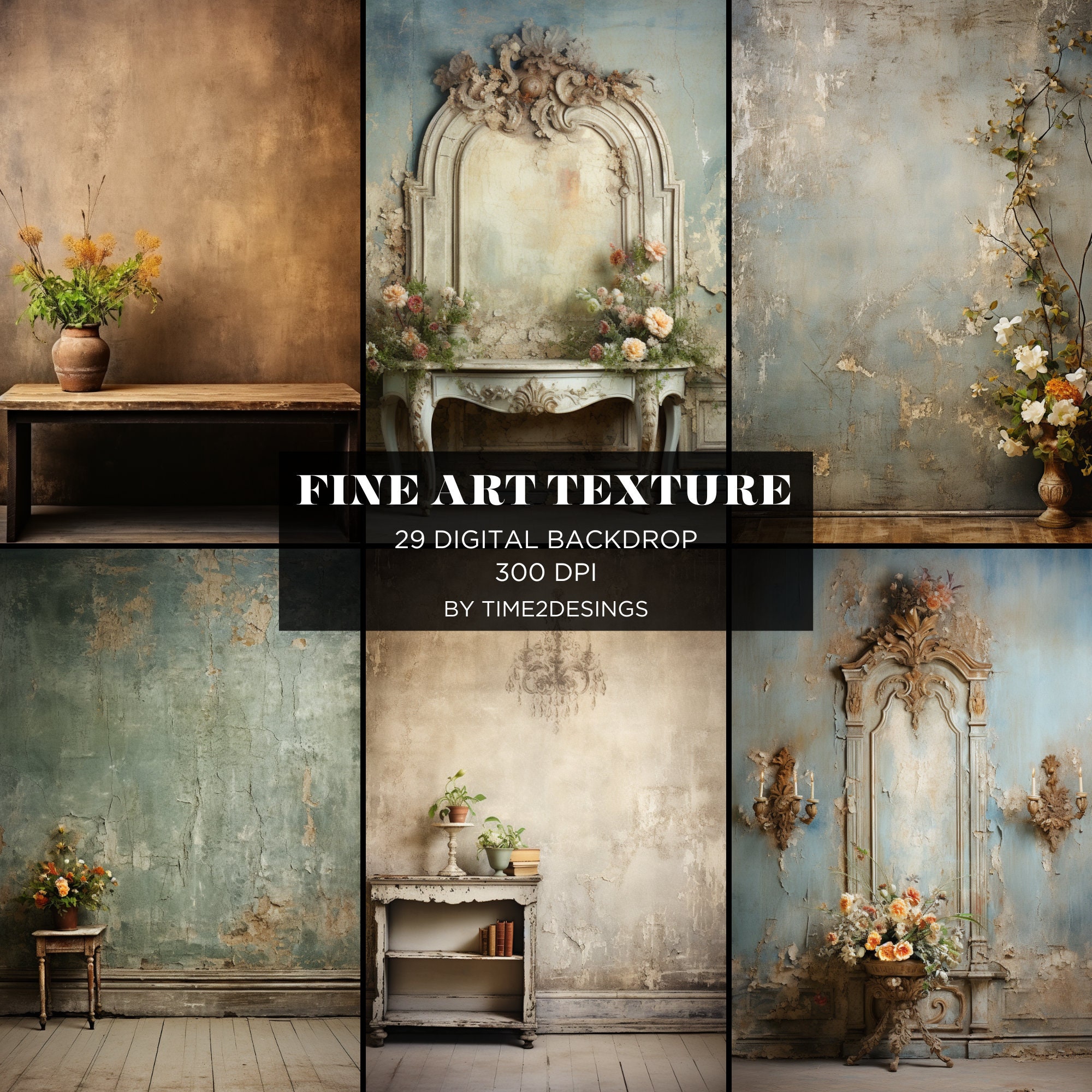 Fine Art Textured Digital Backdrops Maternity Boudoir Backdrop Overlays ...