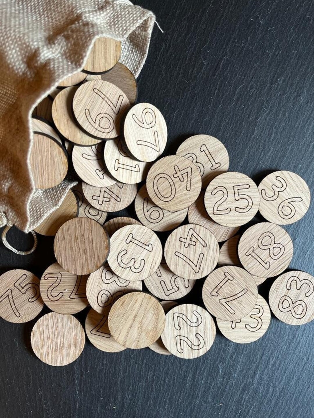 Numbers 1-100 Coins/discs - Etsy UK