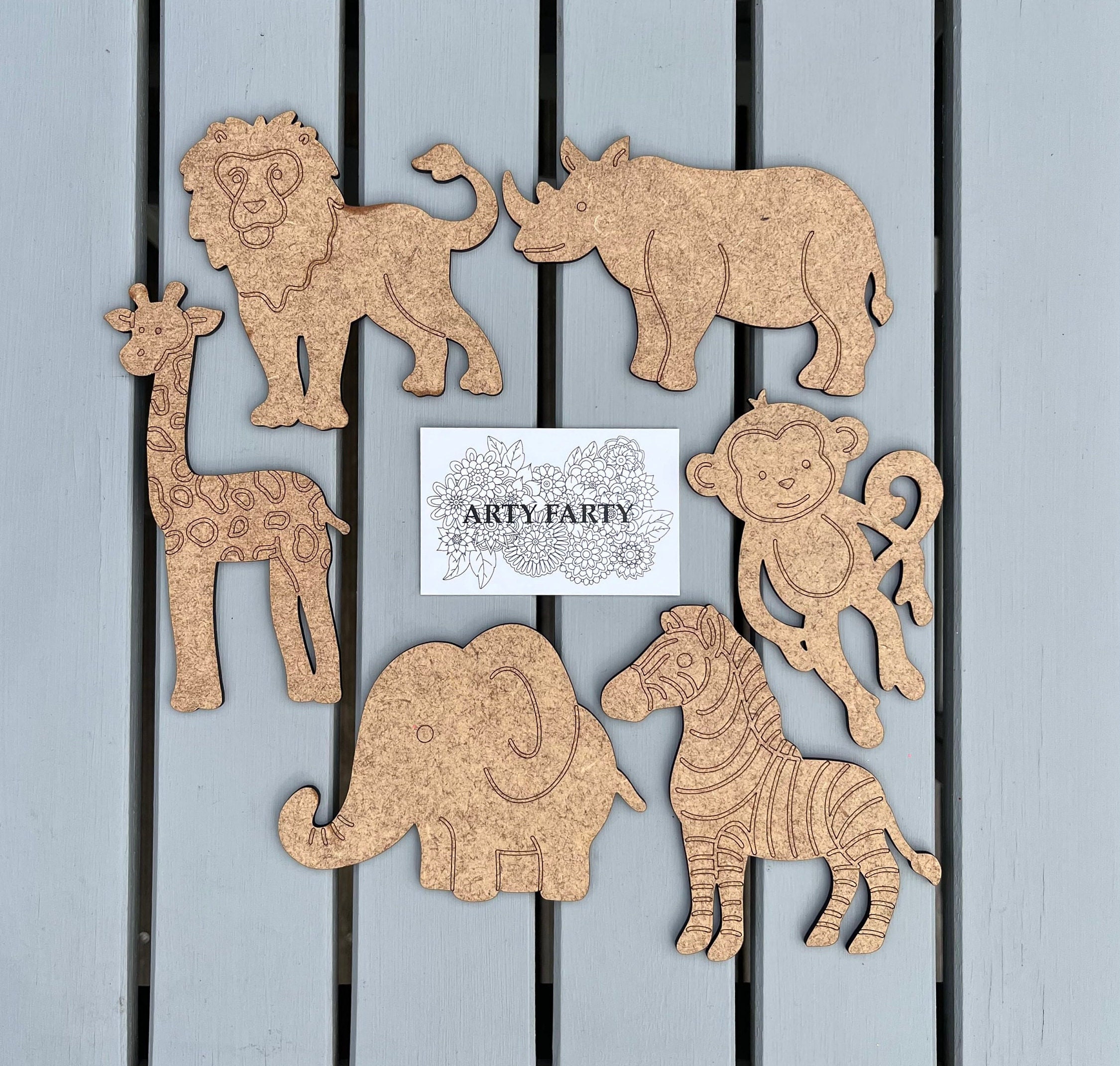 MDF Blanks Shapes - Etsy