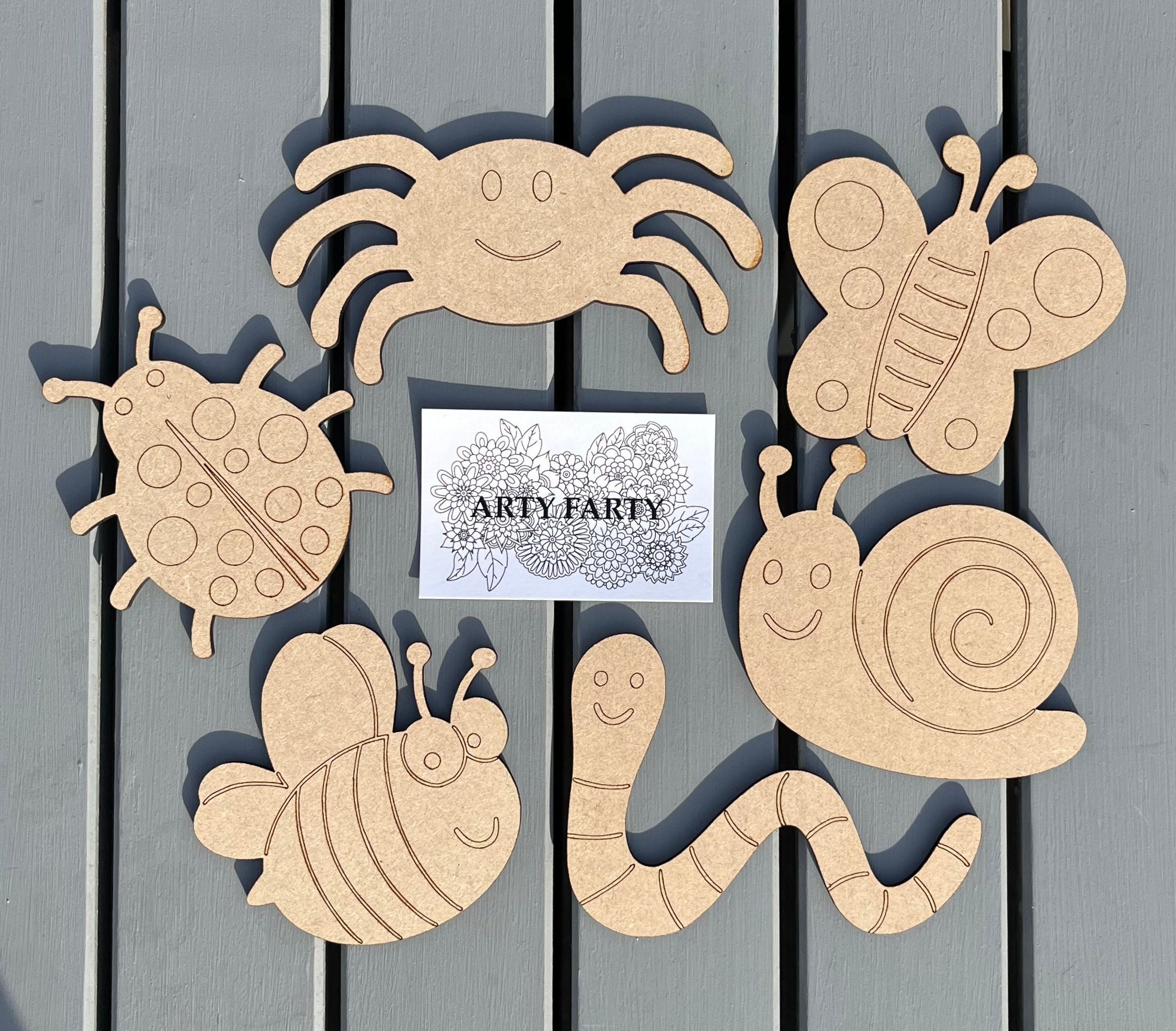 MDF Blanks Shapes - Etsy