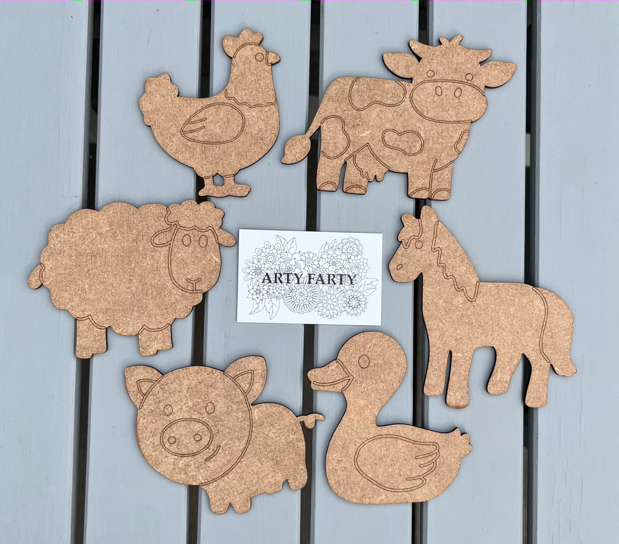 MDF Blanks Shapes - Etsy UK