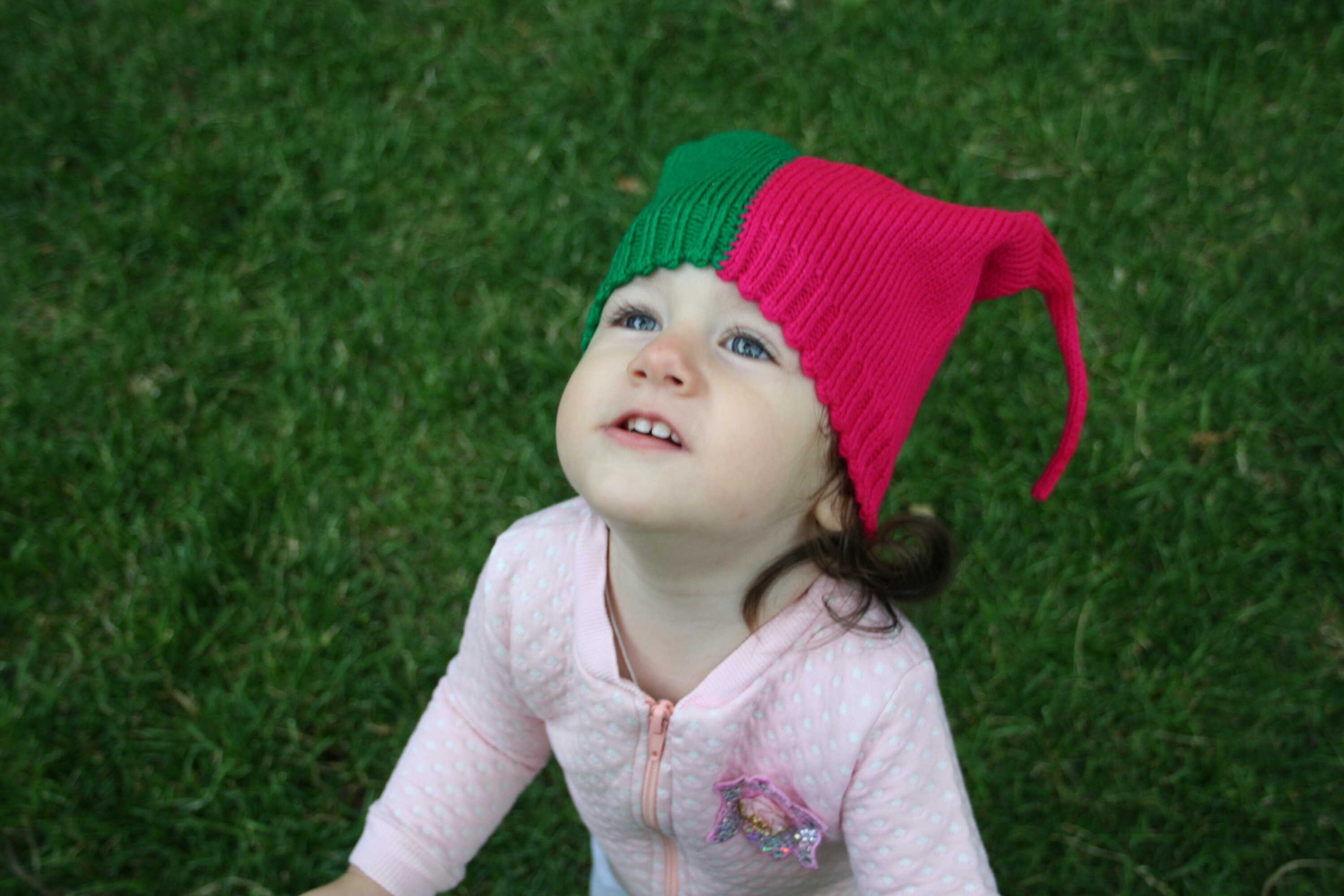 Funny Knitted Hat for Kids / Newborn Baby Cute 2 Color Cap Gift / Baby ...