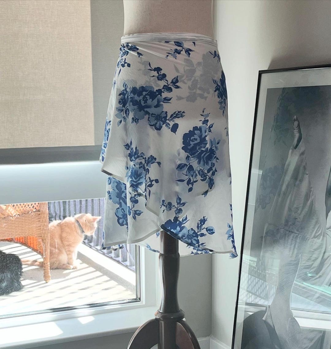 RTW Limited Edition- 'toile' Ballet Wrap Skirt - Etsy