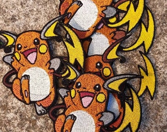 Raichu Embroidery Design - Etsy