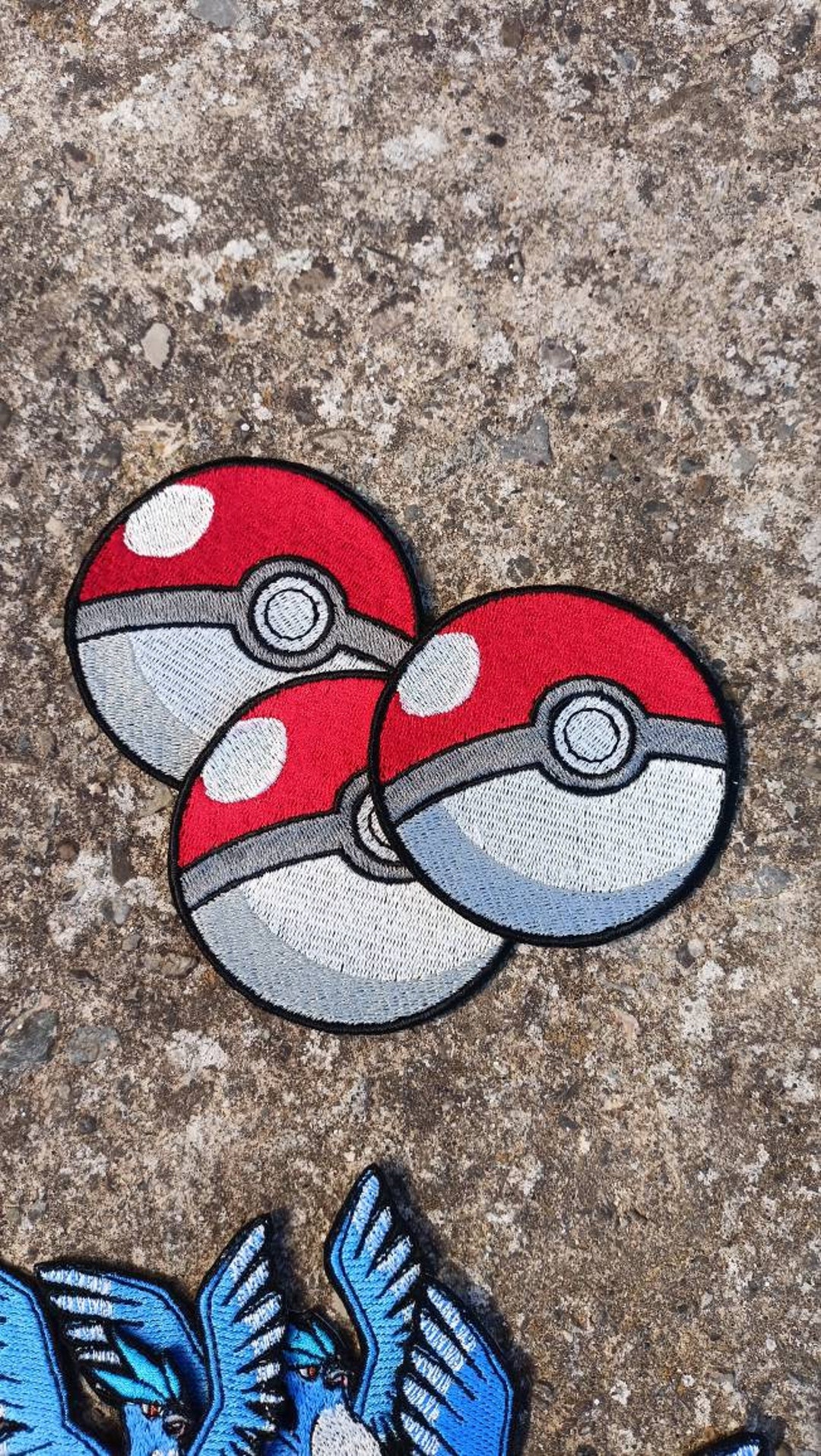 Pokémon Pokeball Patch Embroidered Thermoadhesive - Etsy