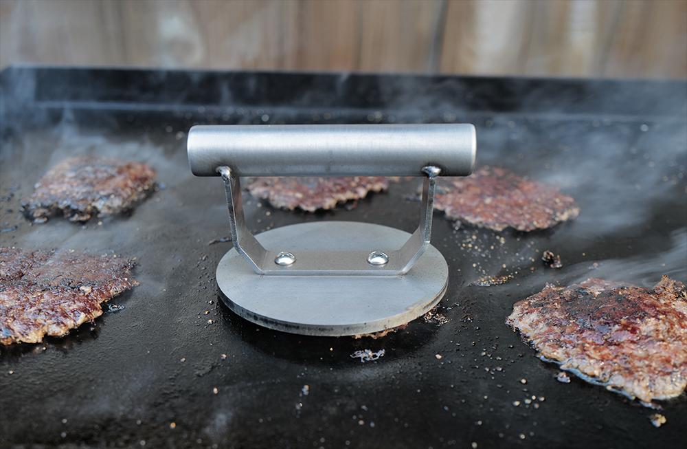 BEEFY SMASH - Prototype 06 Heavy-duty Machined Solid Steel Burger Press ...