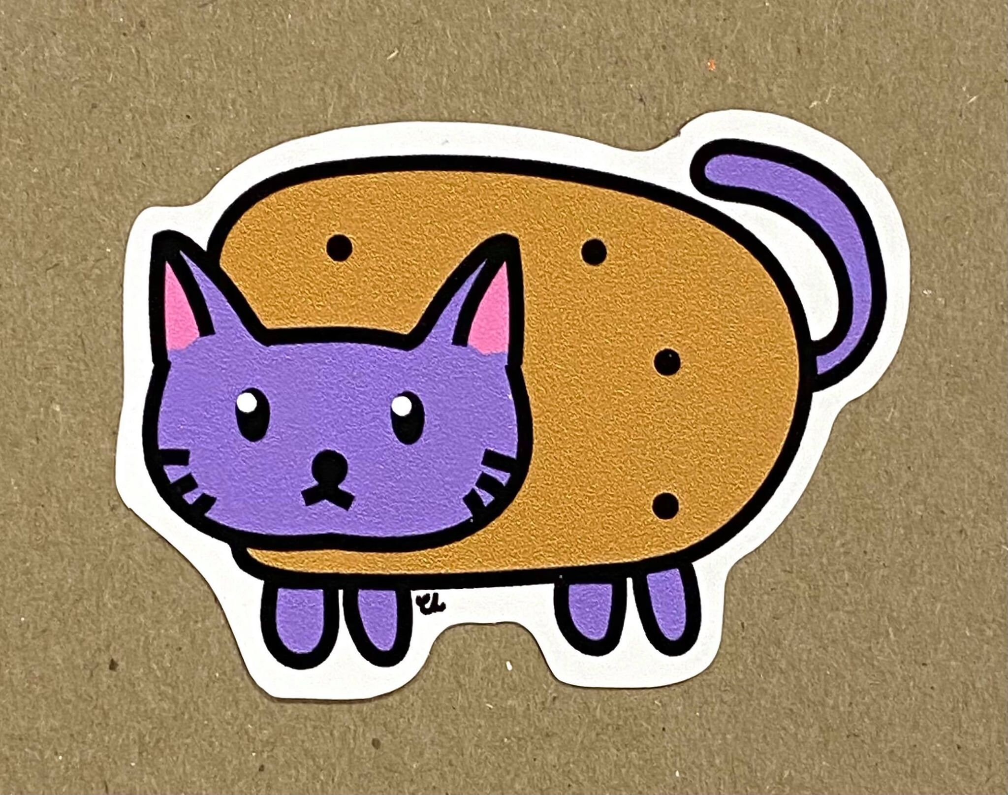 Purple Cat Potato - Etsy
