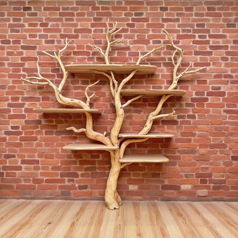 Wall Tree Bookshelf - Etsy