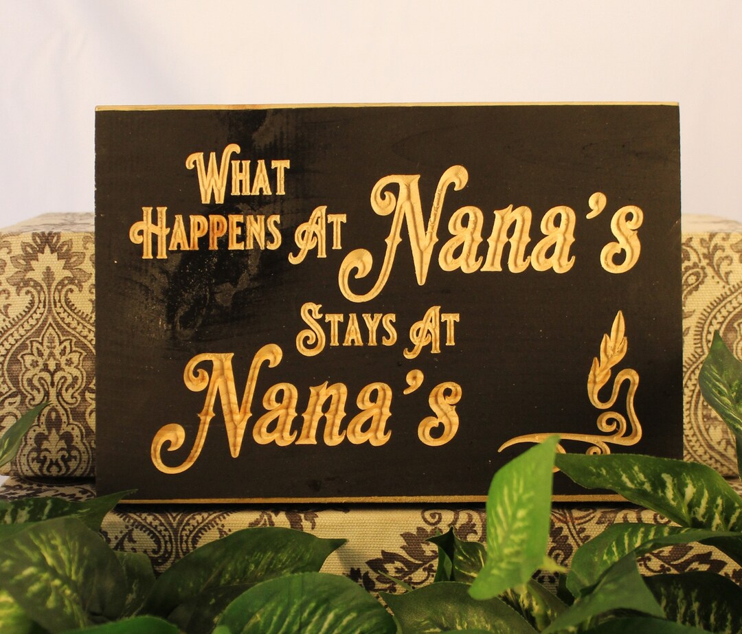 NANA SIGN KIDS Spoiled Kid Signs - Etsy