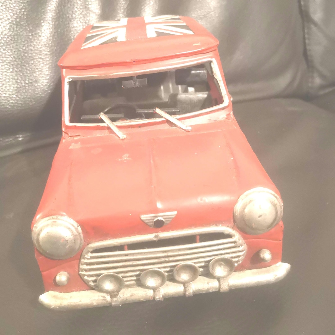 1960 Monte Carlo Rally Mini Cooper, Model Handcrafted, Antique/vintage ...