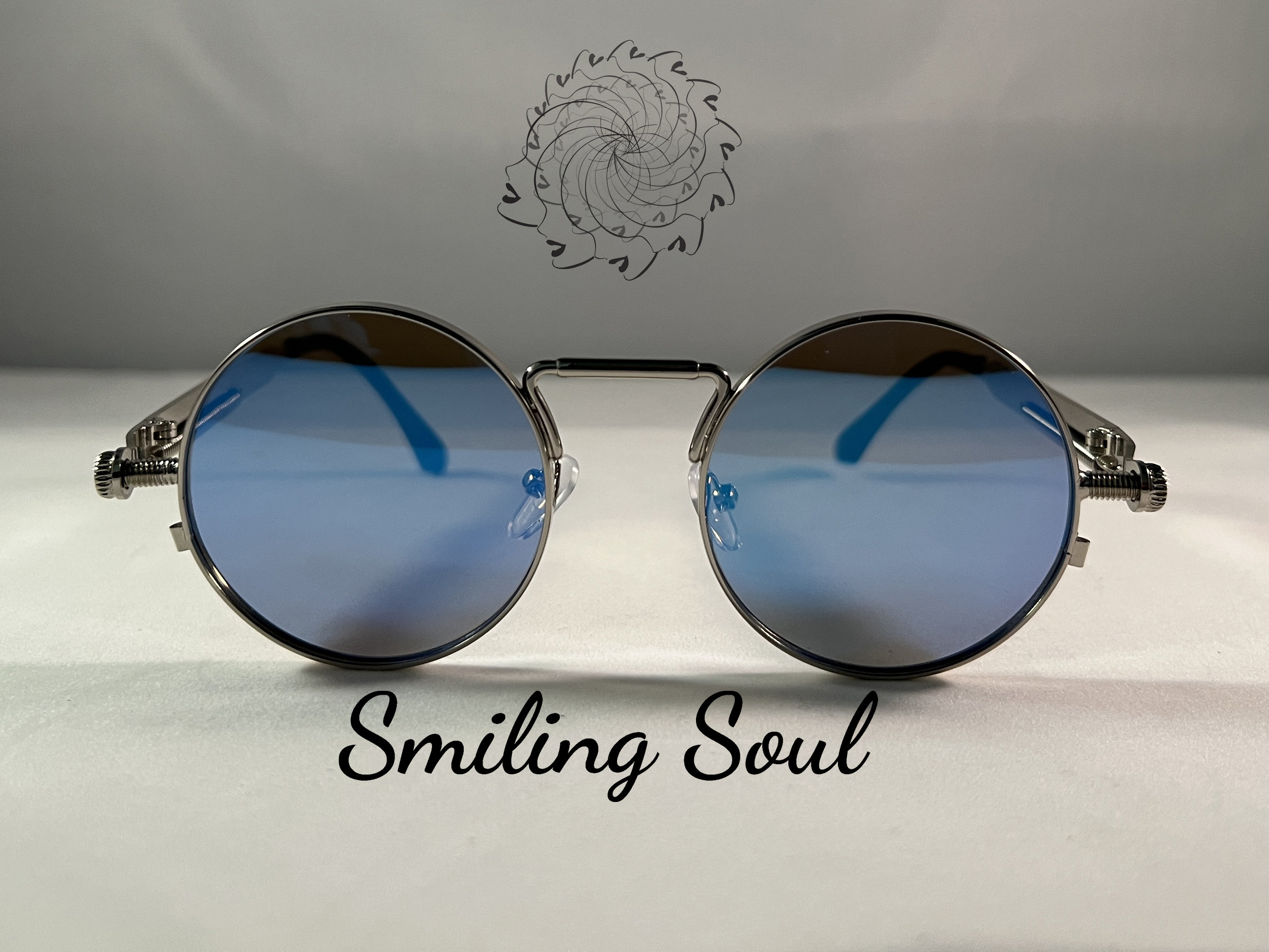 Retro Vintage Luxury Steampunk Round Sunglasses Polarized - Etsy