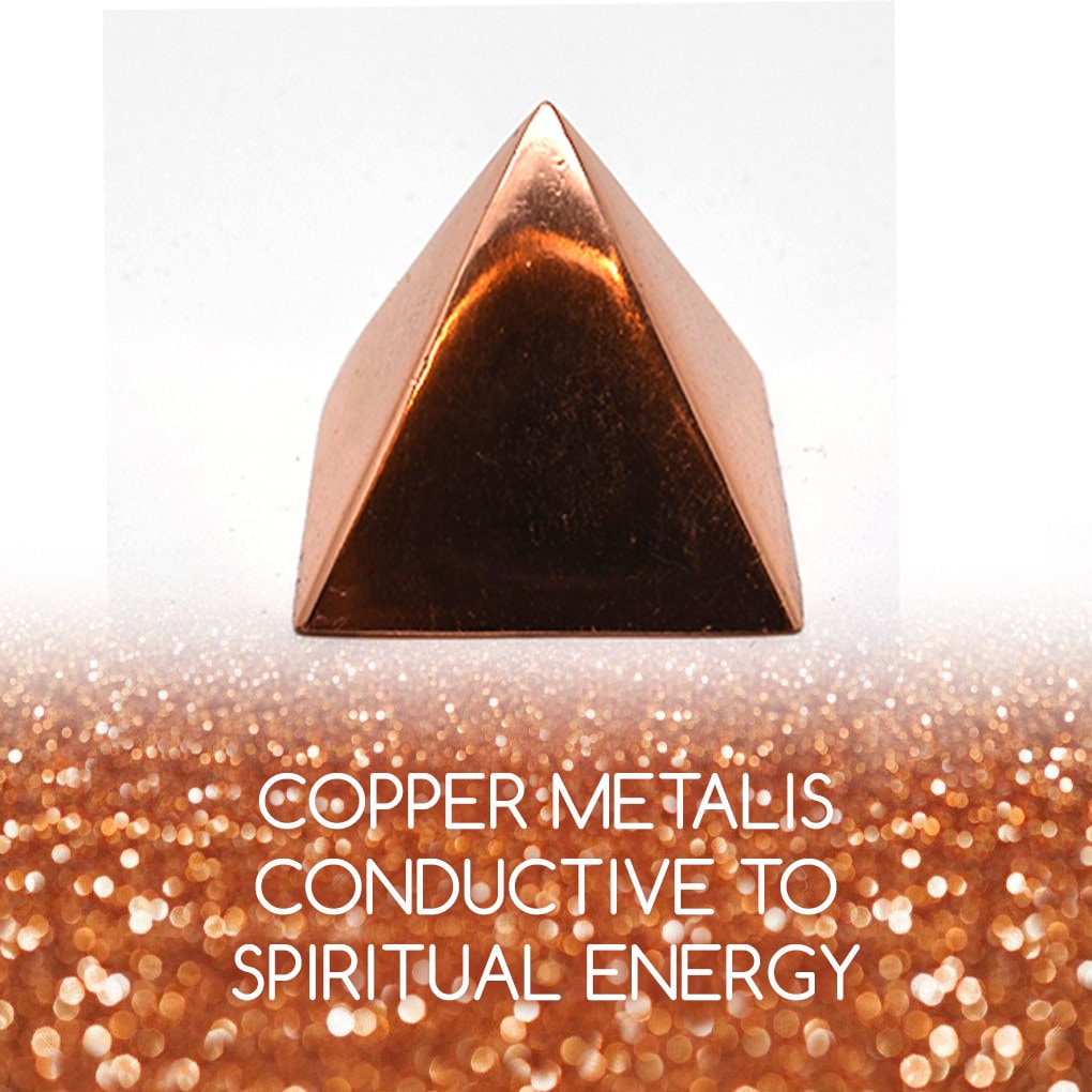 100% Solid Copper Pyramid 1.25in Giza Shaped for Meditation - Etsy