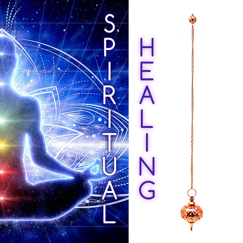 Copper Dowsing Pendulum Lightweight for Positive Energy Body Healing ...