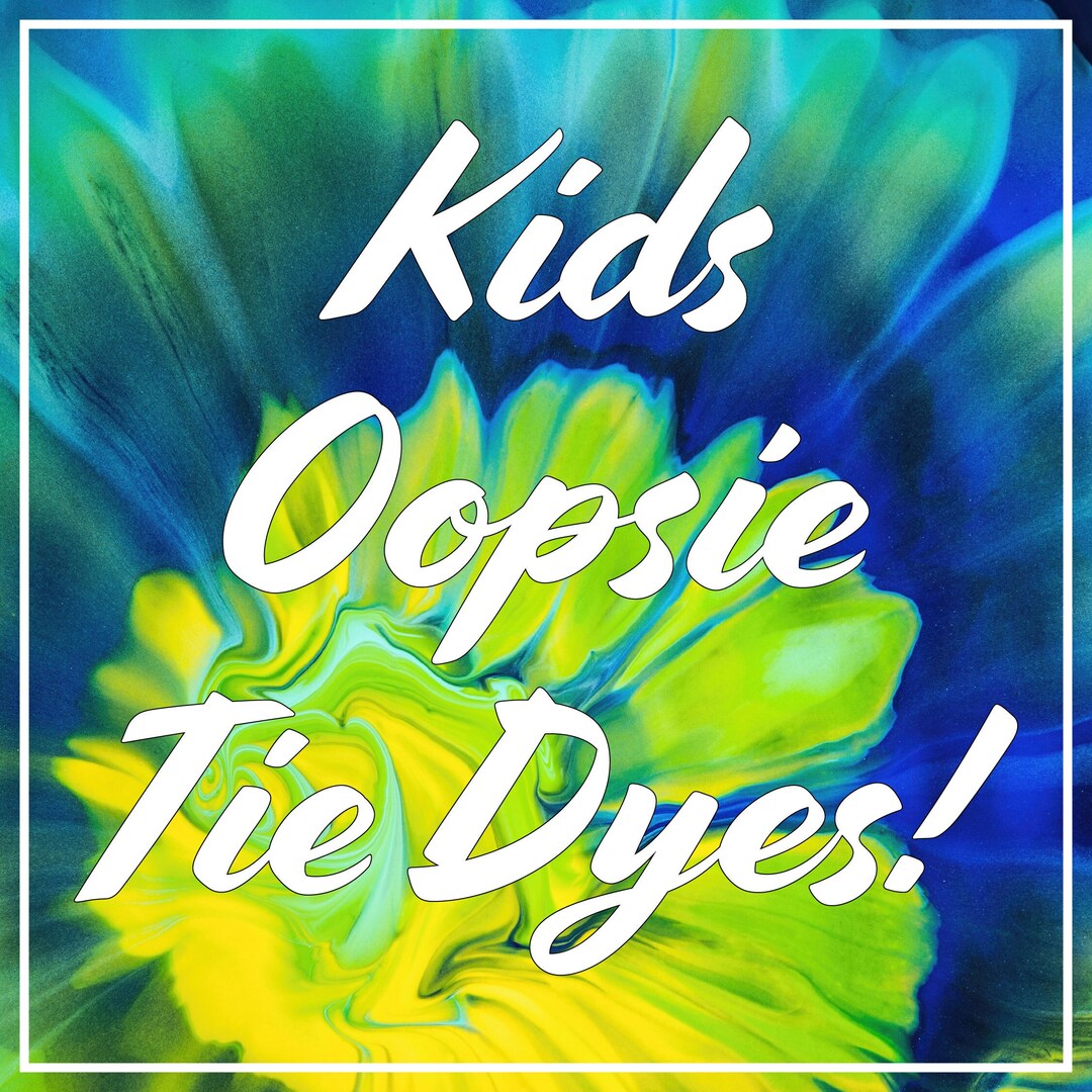 Kids Oopsie Tie Dyes | Discounted Tie Dyes - Etsy