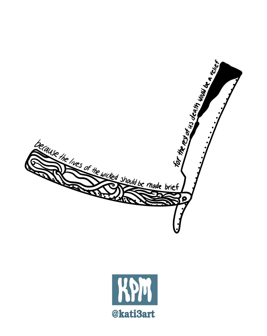 Sweeney Todd Blade Tattoo Design - Etsy