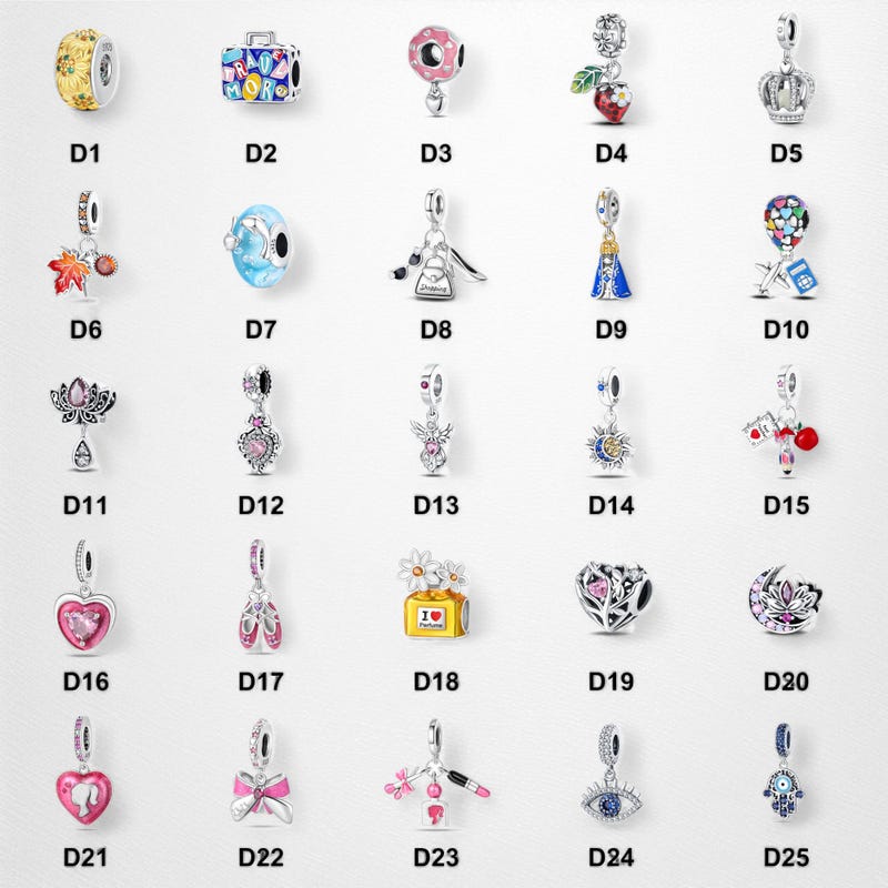 Pandora Charms - Etsy