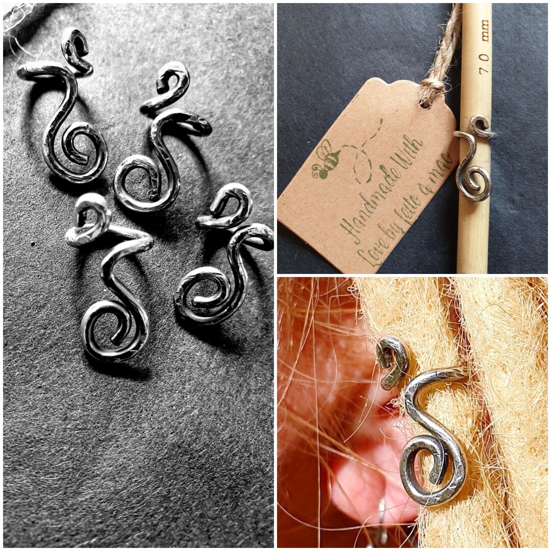 Sterling Silver Loc Jewelryset of 4 Dreadlock Jewelley - Etsy