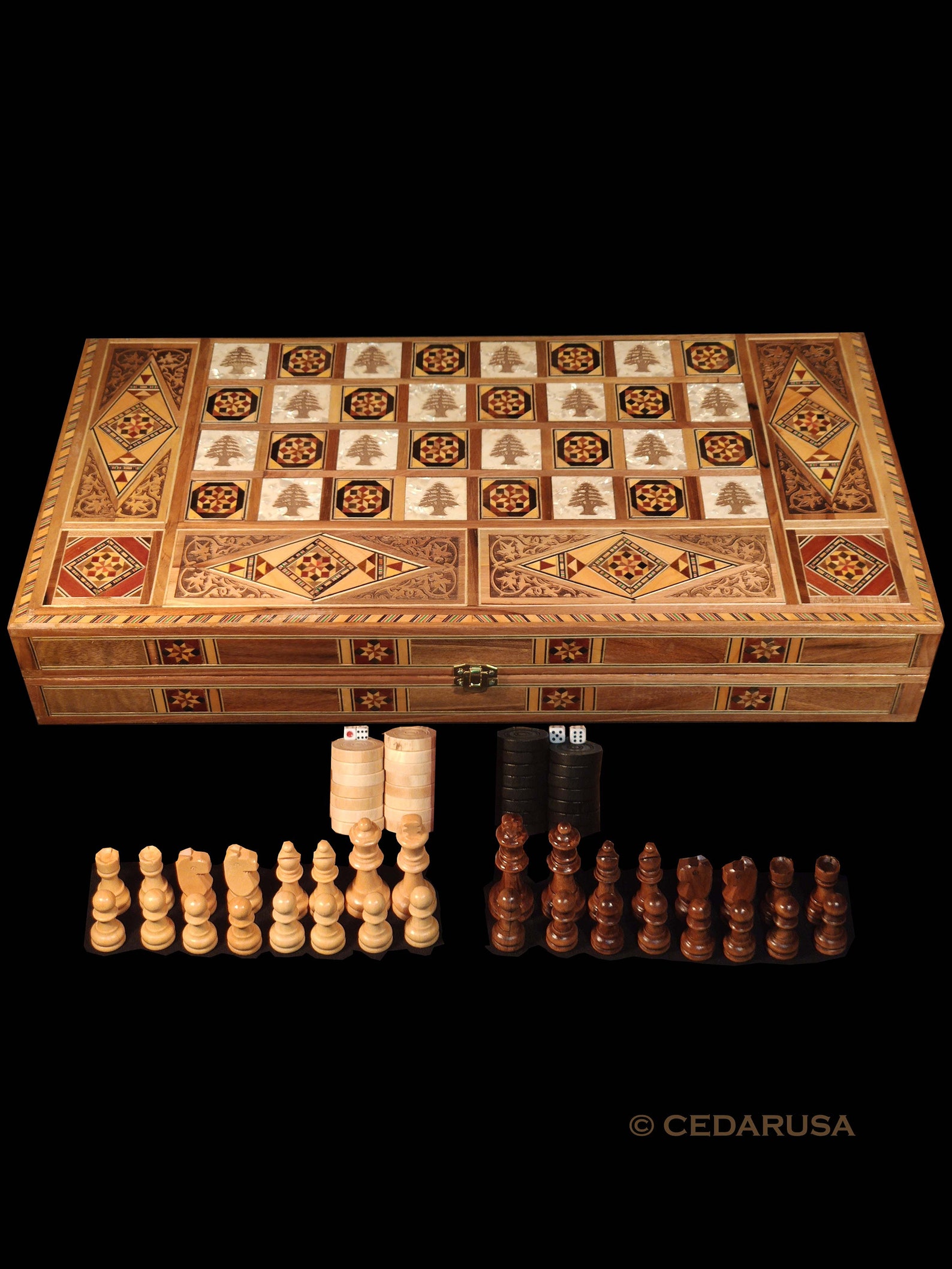 L Backgammon Set Chess Board From Lebanon Premium and - Etsy