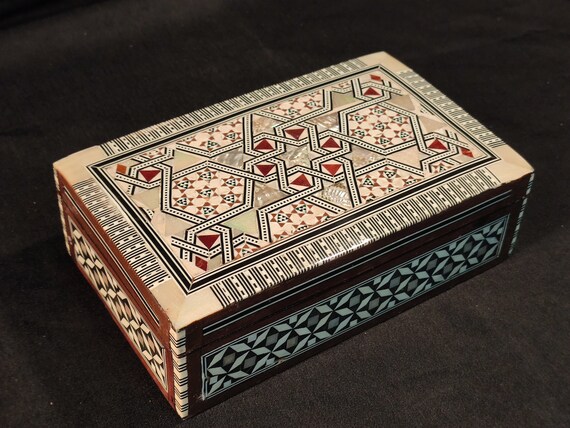 Home & Living Boxes & Bins Handmade Middle Eastern Mother of Pearl ...