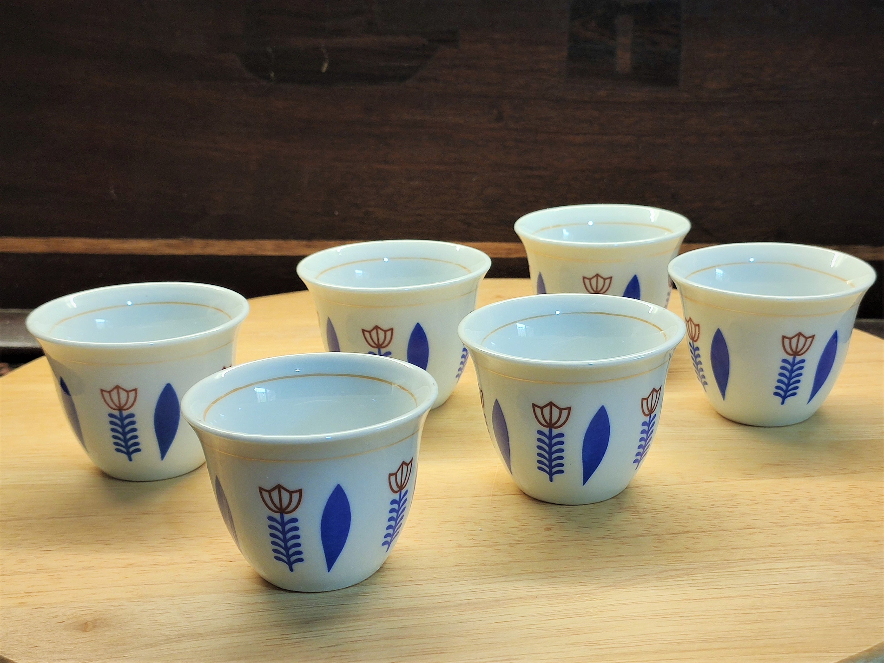 12X Premium Lebanese Coffee Cups Fnejin Ahwe Shaffe From - Etsy Australia