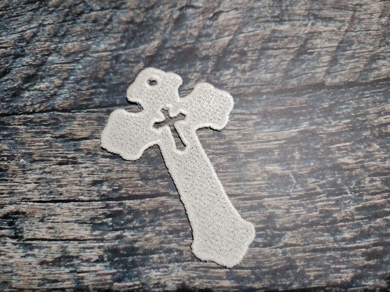 Cross Free Standing Lace Bookmark Digital Design File for Embroidery - Etsy