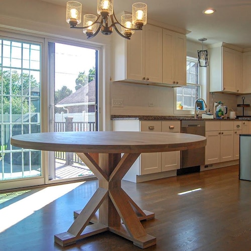 X Base Round Table - Etsy