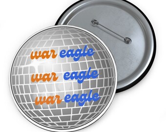 Auburn Game Day Buttons - Etsy