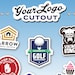Custom Shape Business Logo Cutout for Signage Events Charity Sports ...
