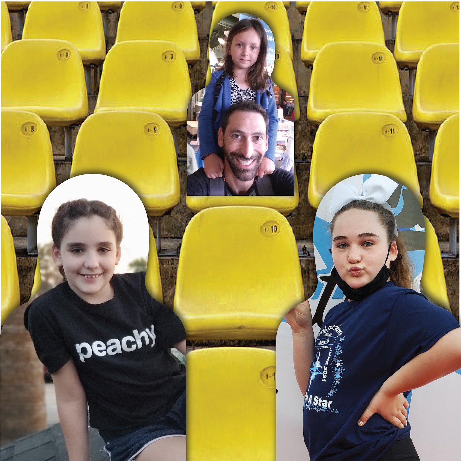 Custom Fat Head Big Face Cutout for Sports Celebration Birthdays Events ...