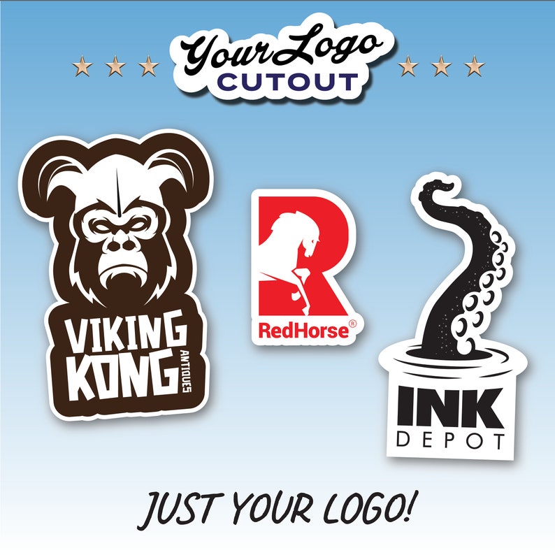 Custom Shape Business Logo Cutout for Signage Events Charity - Etsy