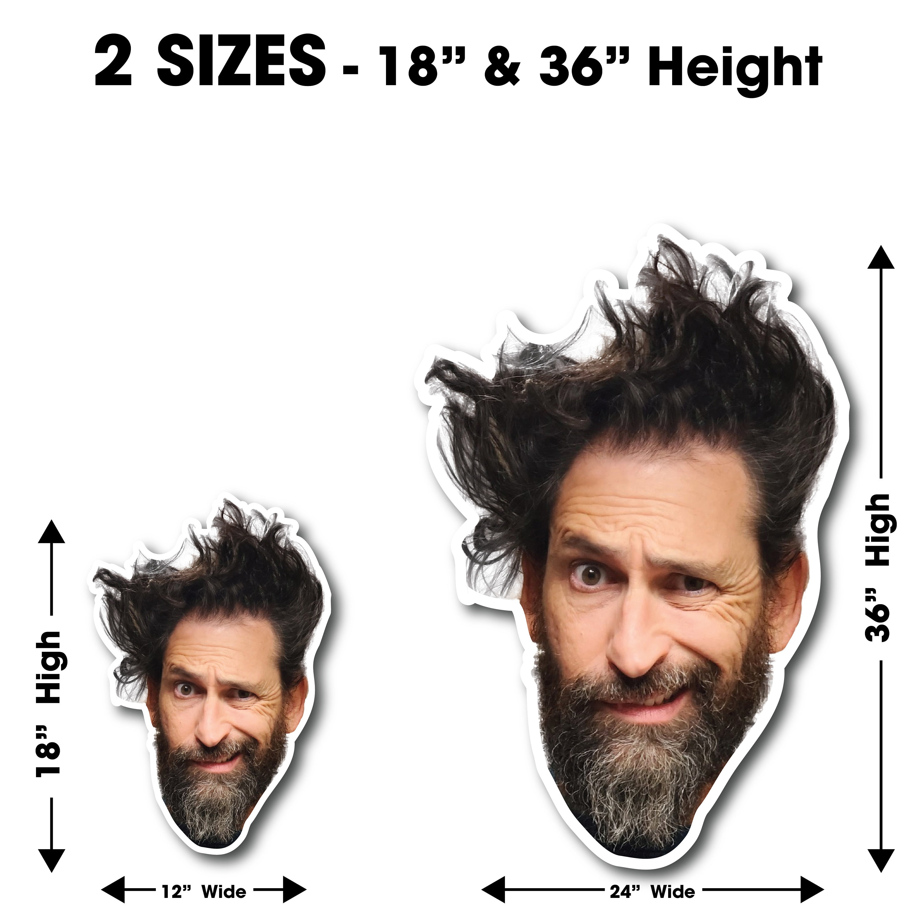 Custom Fat Head Big Face Cutout for Sports Celebration - Etsy Australia