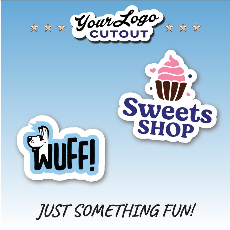 Custom Shape Business Logo Cutout for Signage Events Charity - Etsy