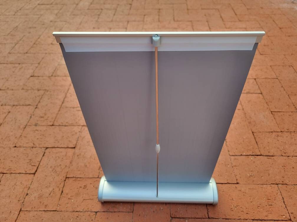 Custom Printed Table Top Banner Stand for Events Tradeshows - Etsy