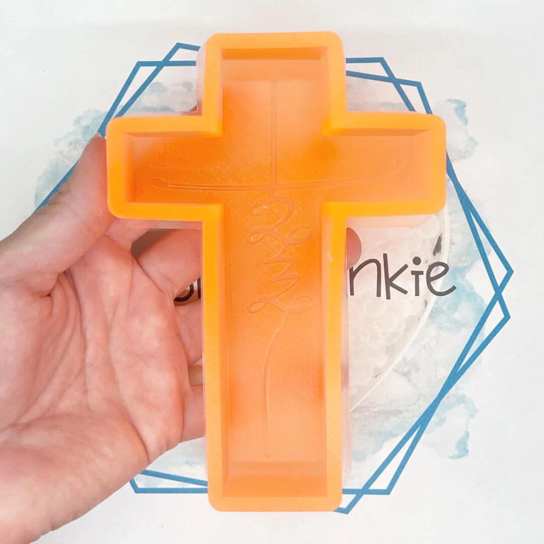 Jesus Cross Freshie Mold - Etsy