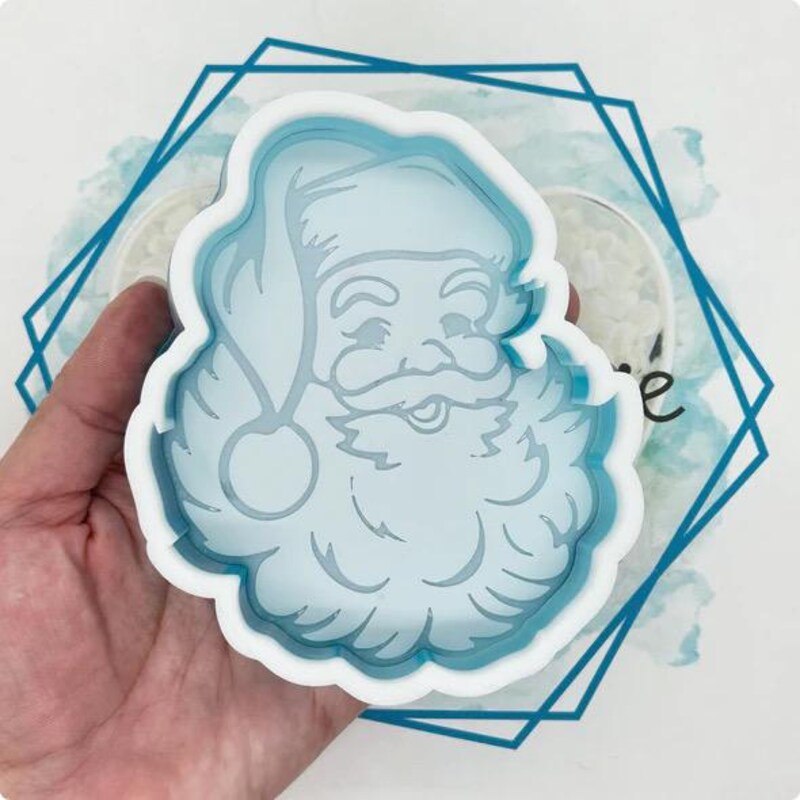 Santa Car Freshie Mold - Etsy